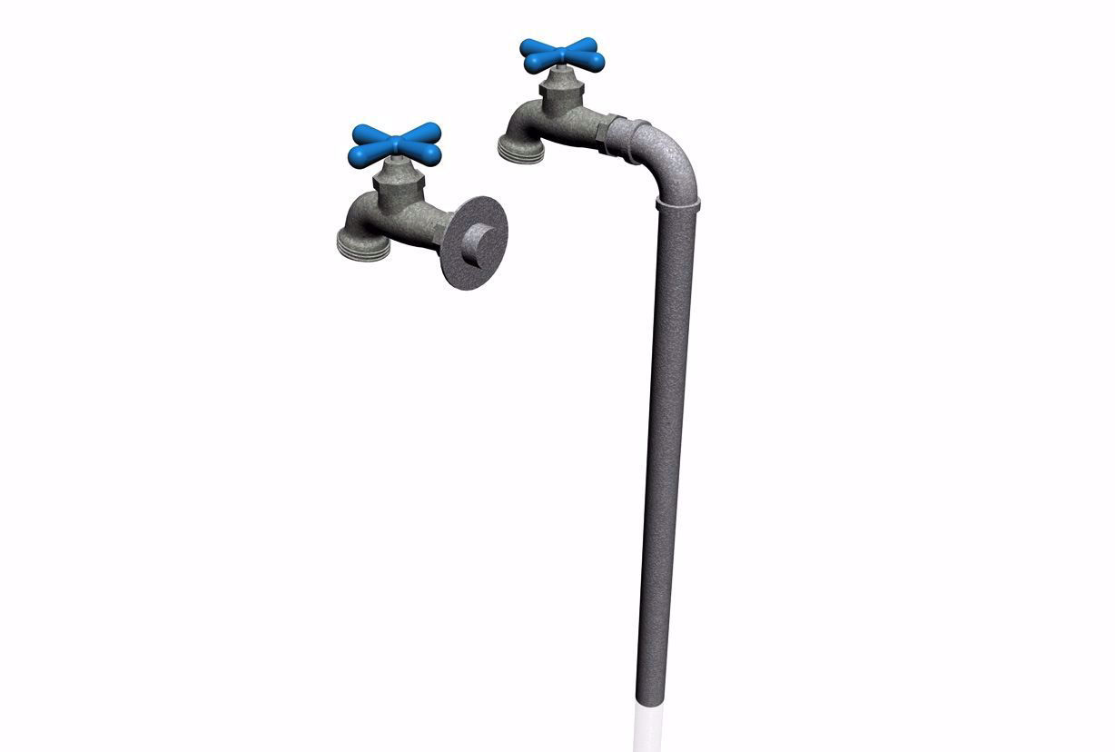 Exterior Water Faucet Models Fbx Format Custom 3d Modeling Poserworld