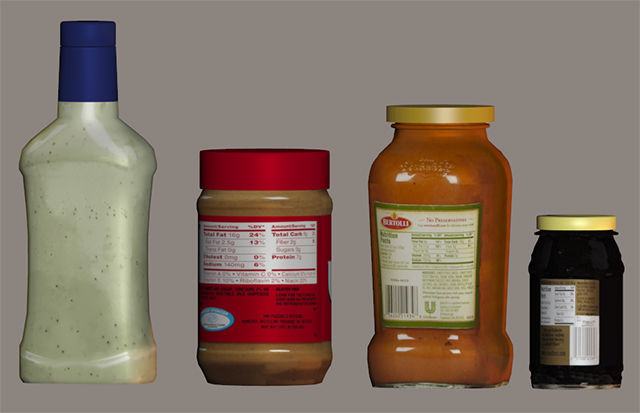 Food Container Models Set 2 Poser 3d Food Models Dazposer World Digital