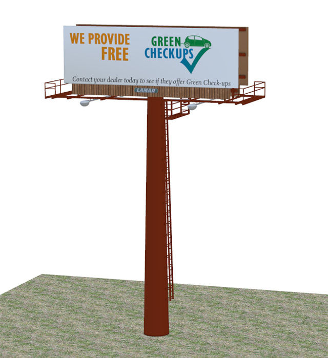 Outdoor Billboard Sign Model 3d Miscellaneous Modelposer World Digital